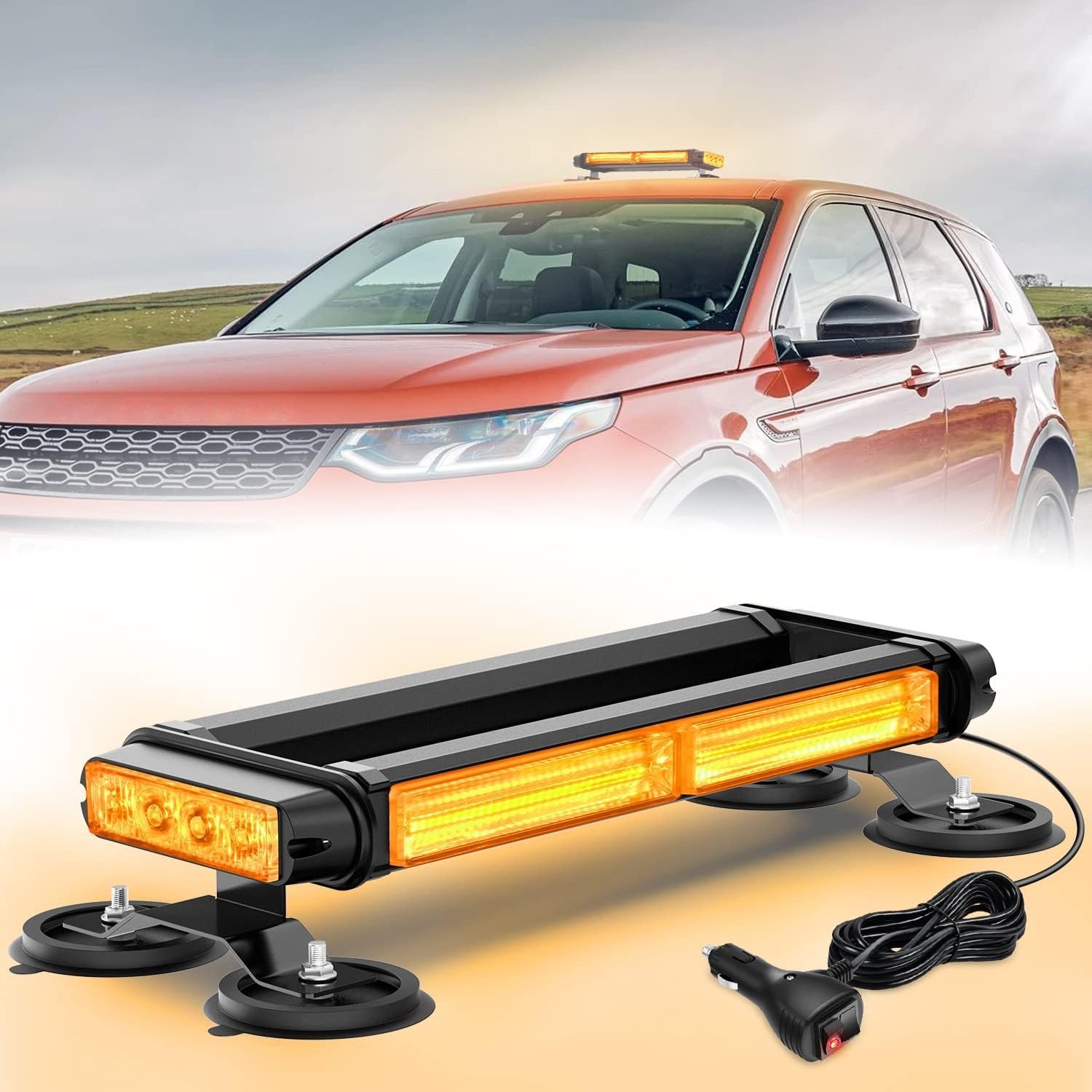 Pilot Car Lights Flashing Light Bar High Visibility - Work Zone Supply